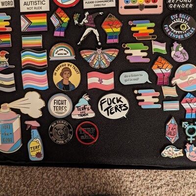 Antifascist Badge Set 4 Anti-fascist Anti-nazi Pin Buttons - Etsy