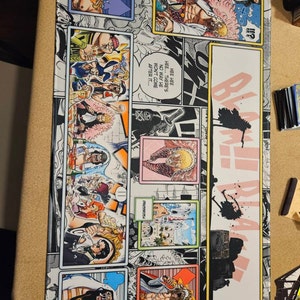 Playmat Jewelry Bonney Bonny With Zones Playmat Game Mat TCG Cute Girl ...