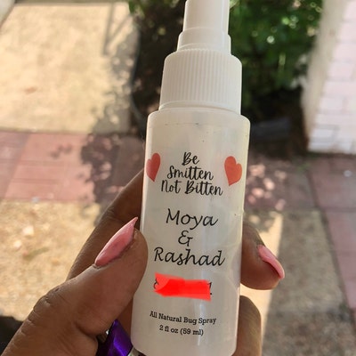 Bulk Wedding Bug Spray Party Favors Bottles Arrive Filled - Etsy