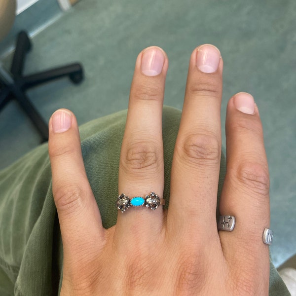 Diamond Back Snake Ring, Sterling Silver Rattlesnake Ring, US Sizes 5 ...