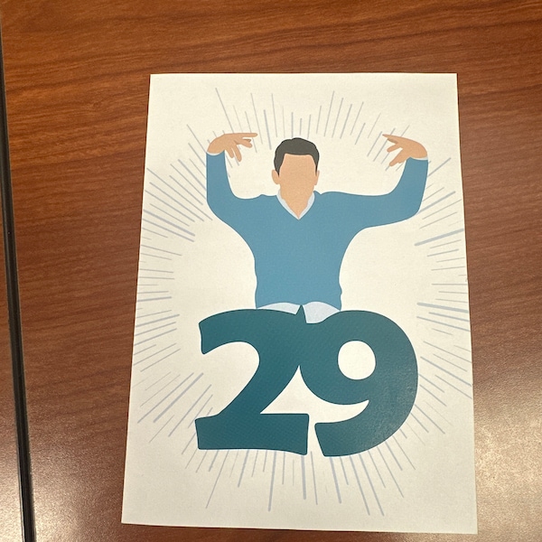 29! Schmidt Birthday Card, New Girl, TV Show, Digital Download - Etsy