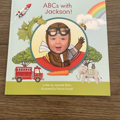 Abcs With Me Personalized Alphabet Book Alphabet Baby Book - Etsy