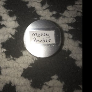 Money Powder .5 Oz. Tin Prosperity, Abundance, Busniess, New Customers ...