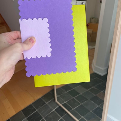 7 Inch Paper Heart Large Paper Heart Cardstock Heart With Optional ...