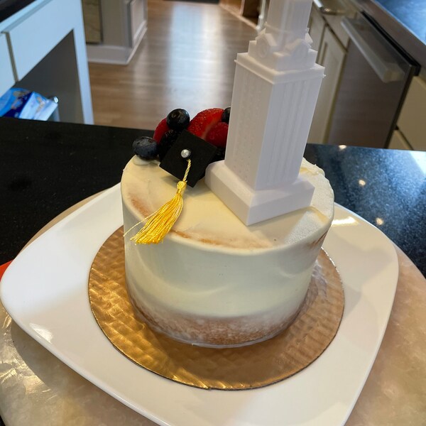 University of Texas Graduation Party Decoration, UT Cake Topper, Texas ...
