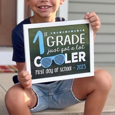 First Day of Junior Year Sign 1st Day of High School 2024-2025 Junior ...