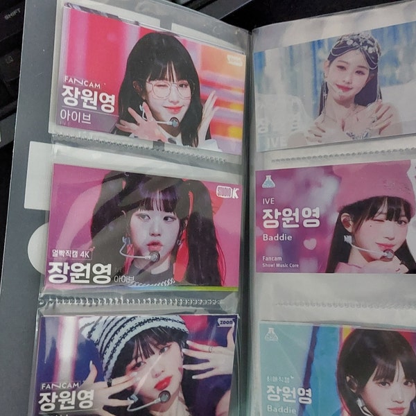 IVE Selfie/selca Bias Photocards Wonyoung, Yujin, Gaeul, Rei, Liz, Leeseo IVE Love Dive Kpop ...