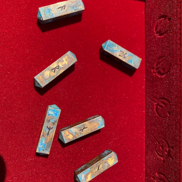 Rune Casters: Brass Runes for Role Playing Games, Scrying, and Magic - Etsy