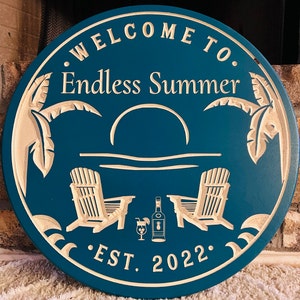 Fireside Sign, Antlers Sign, Personalized Signs, Carved Sign ...