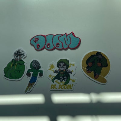 MF Doom Patch Mm Food All Caps Madvillain Metal Face 90s Hip Hop - Etsy ...