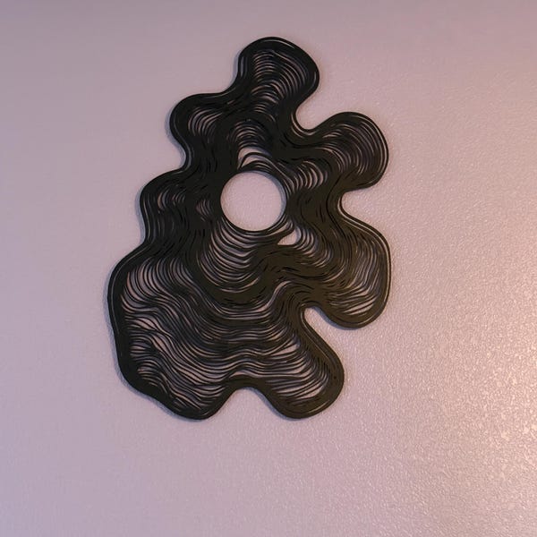 Just Breathe Sanskrit Symbol Metal Wall Decor, Yoga Wall Art ...