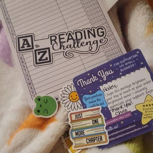 Reading Log Sticker 4.4w X 5.9h Title, Author, and Rating Columns 20 ...