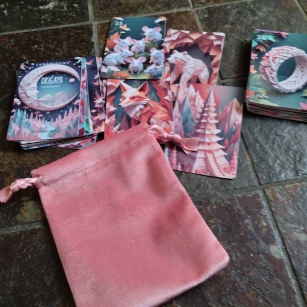 Lenormand Deck Origami – Japanese Paper Art Oracle Cards | Origami ...