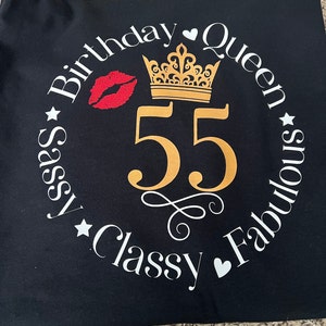 55 and Fabulous Svg, 55 and Fab Svg, 55th Birthday Svg for Women, 55th ...