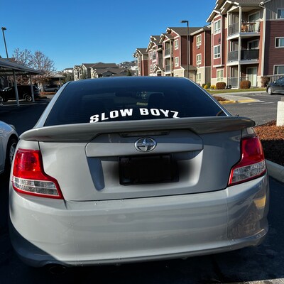 Slow Boyz No Rush V1 Windshield Rear Window Decal Car Sticker Banner ...