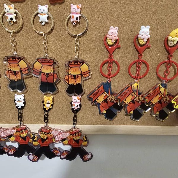 Shelly Dandys World Roblox Keychain - Etsy