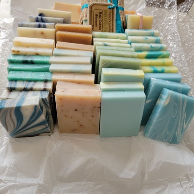 Mix 35 Mini Soaps Baby Shower Favors, Wrapped or Unwrapped, Small Guest ...