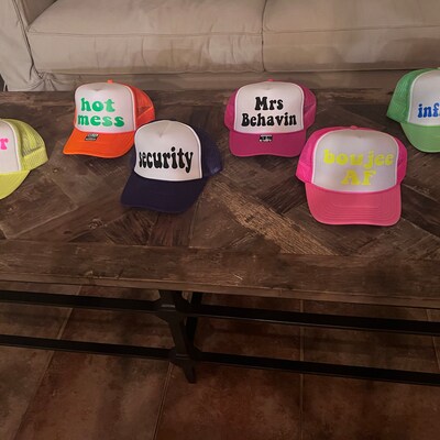 Party Hats, Bachelor Party Hat, Crew Hat, Team Crew, Totally ...