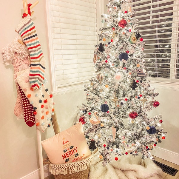 Tree Flocking Snow White Bonding Flock 2 Pounds FREE SHIPPING!!! - Etsy