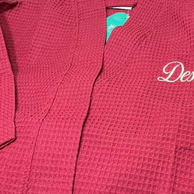 Personalized Hooded Robes for Kids, Flannel Robe, Plush Kimono ...