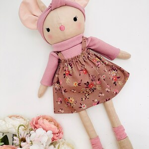 Mouse Sewing Pattern PDF make a Cloth Mouse Doll / Stuffed Animal Toy ...