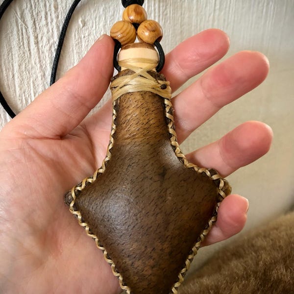 Runecaller Norse Rune Wand Volva Staff Distaff Asatru Altar Divination ...