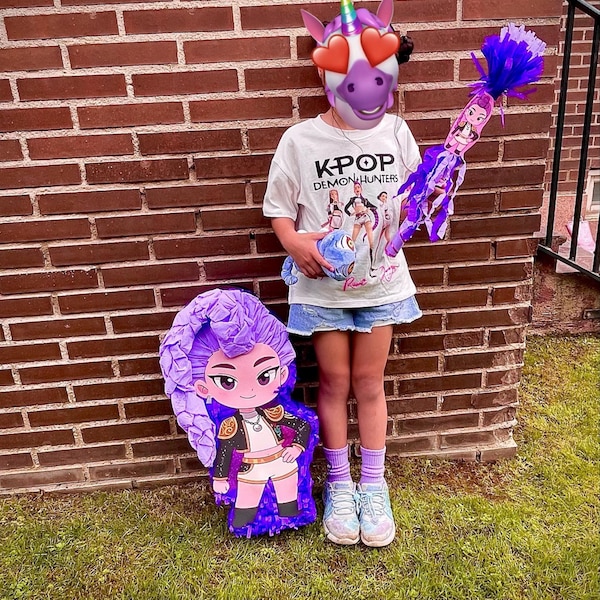 Rumi Kpop Demon Hunters Pinata - Etsy