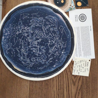 Celtic Tree Calendar 'native Circles' Birchwood Wheel by Irish Artist ...