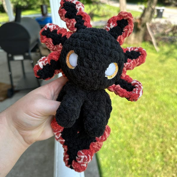 Poppy the Axolotl Lovey Crochet Pattern PDF ONLY - Etsy