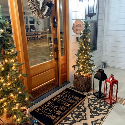 All Natural Coir BONJOUR French Doormat for Entrance Floor Door Indoor ...