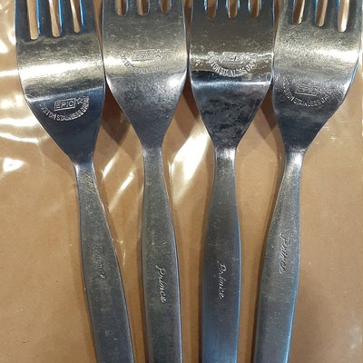 Set of 4 Oneida Berkeley Square Stainless Steel Teaspoons - Etsy