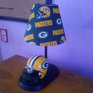 Green Bay Packers Lamp Shade. NFL. Shades Are 9.5" X 5" X 7" Tall - Etsy