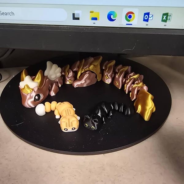 Fox Fidget Toys, Articulated Arctic Fox, Fidget Toy, Sensory Flexis ...