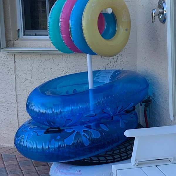 Pool Inner Tube Stacker - Etsy