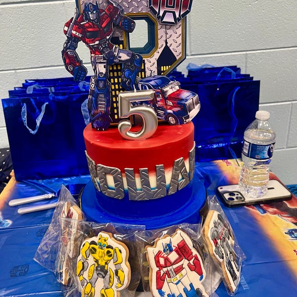 Transformer Cookies - Etsy