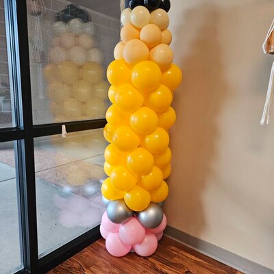 Bubble Balloon Column Tutorial and Plans Digital Balloon Recipe - Etsy