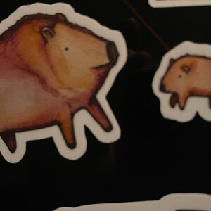 Prairie Dog Vinyl Stickers Mama Baby Sticker Art Prairie Dogs Desert ...