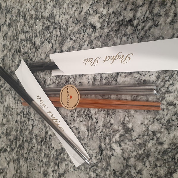 Gorgeous Chopstick Package. Luxury "vintage" Wooden Chopsticks for ...