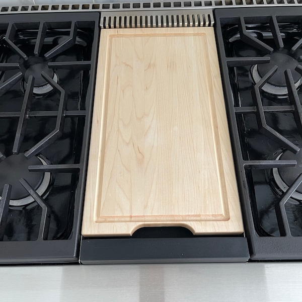 Hard Maple - Single Griddle - Custom Cutting Board Wolf Thermador ...