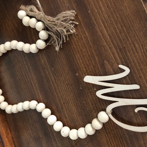 2" - 34" Wooden Letter "m" Kids Room, Nursery, Wedding Decoration, Gift ...