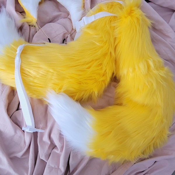 Tails the Fox Cosplay Ears and Tails - Etsy