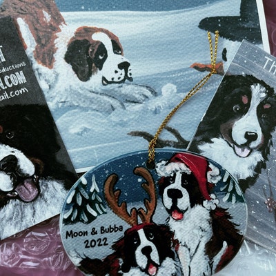 Sable Tri Color Blue Merle Shelties christmas - Etsy