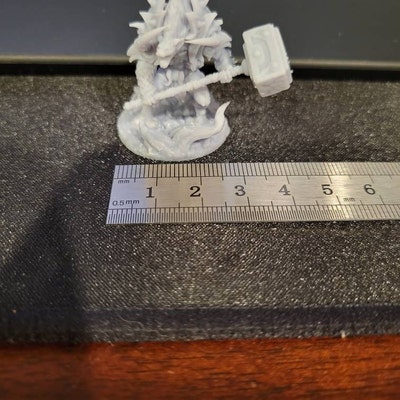 Akata Gnoll God Huge Miniature by Archvillain Games. - Etsy