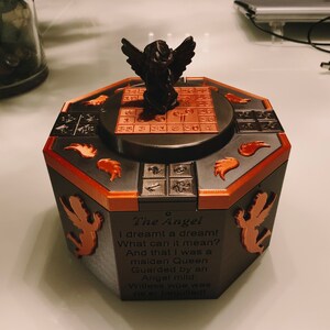 One of a Kind Cryptex Cylinder Puzzle Box STL Files and Assembly ...