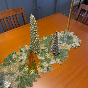 Handmade Bead Table Runner, Beaded Runner, 13x36inch - Etsy