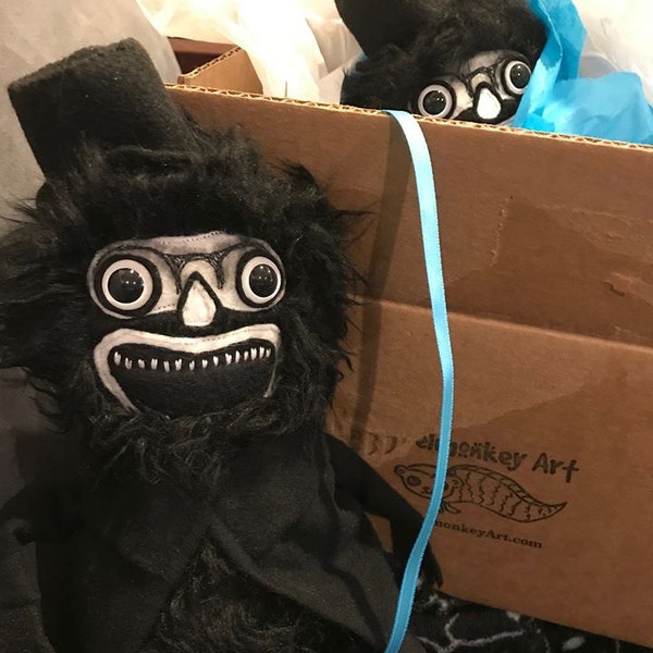 The Babadook - Handmade Plush Horror Art Doll - Etsy