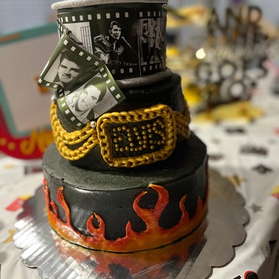 Heavy Metal Band Edible Cake Topper Maiden ACDC Manowar ... - Etsy