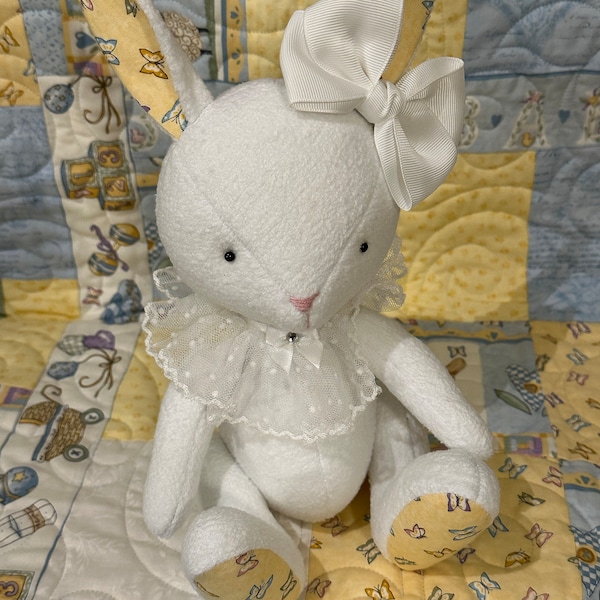 Plush Bunny Sewing Pattern and Instructions - Etsy