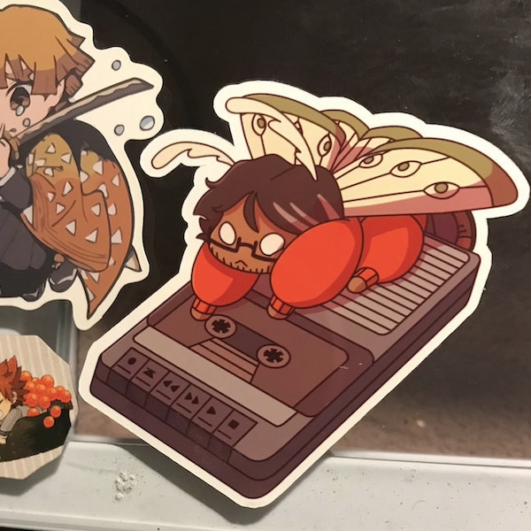 The Magnus Archives Inspired Moth Jons Stickers - Etsy