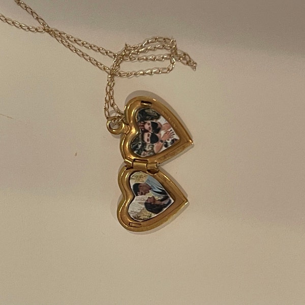 Heart Locket Prints,photo Resize for Locket,locket Photo Print Heart ...